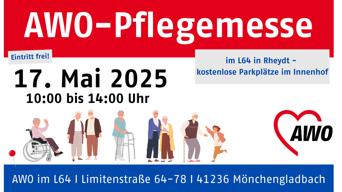 Pflege im Fokus: AWO MG veranstaltet Fachmesse in Rheydt | AWO ...